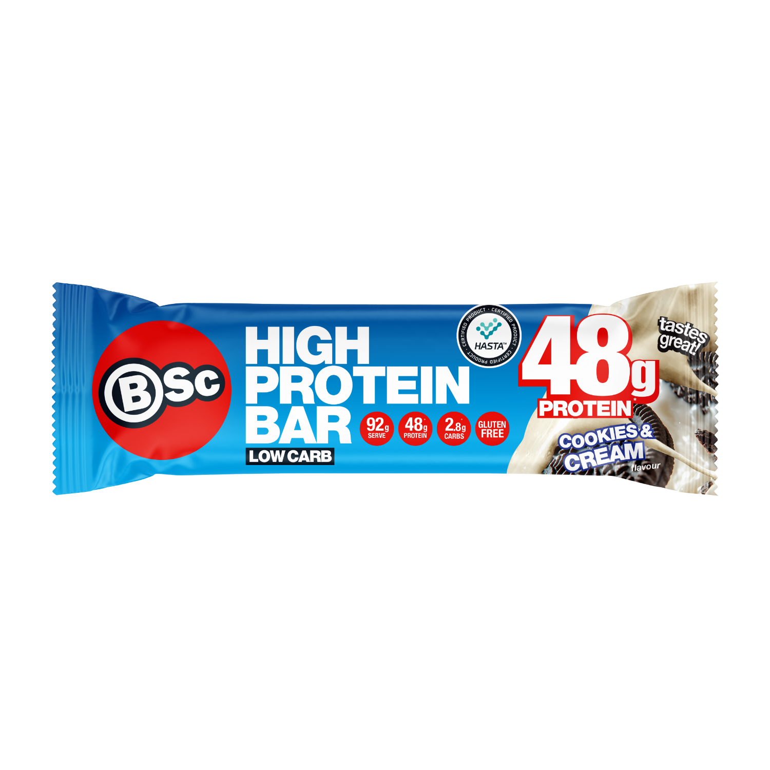 BSc High Protein Bar - 1 x 92g Bar – Snowy Mountains Nutrition
